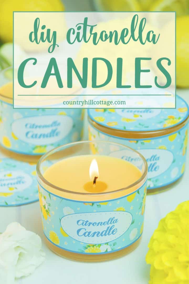 DIY Citronella Candles Recipe To Repel Mosquitoes