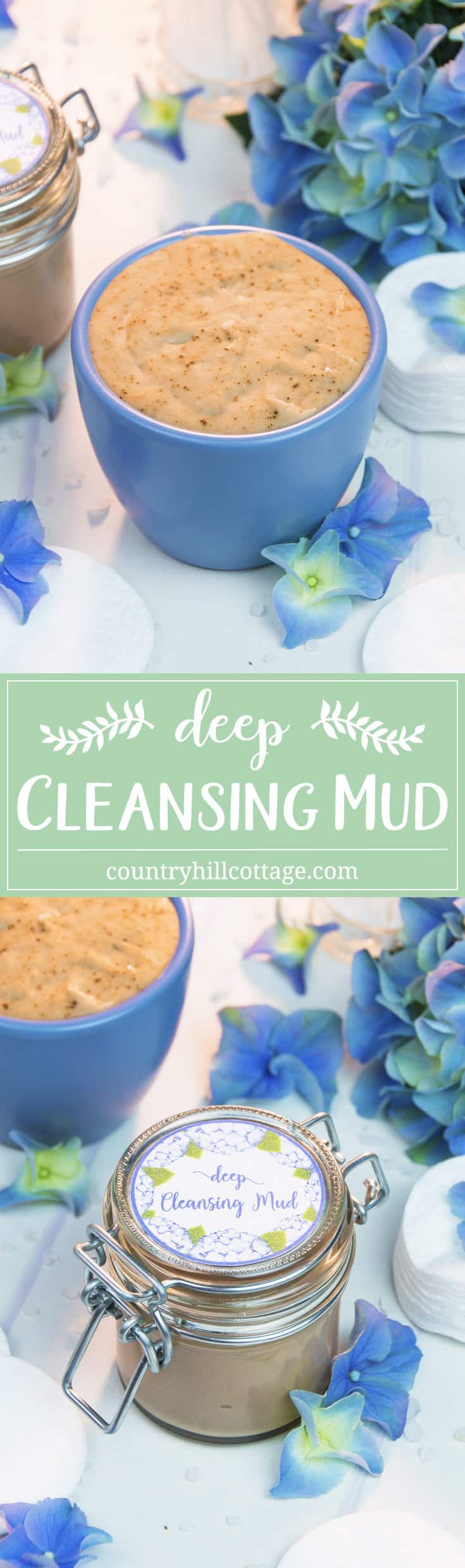 DIY Deep Cleansing Mud Recipe with Essential Oils