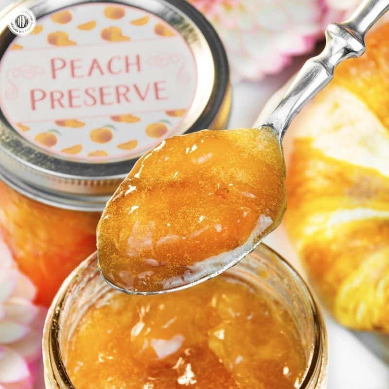 Peach Preserves – Homemade Peach Jam