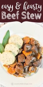 Easy Beef Stew Recipe with Vegetables