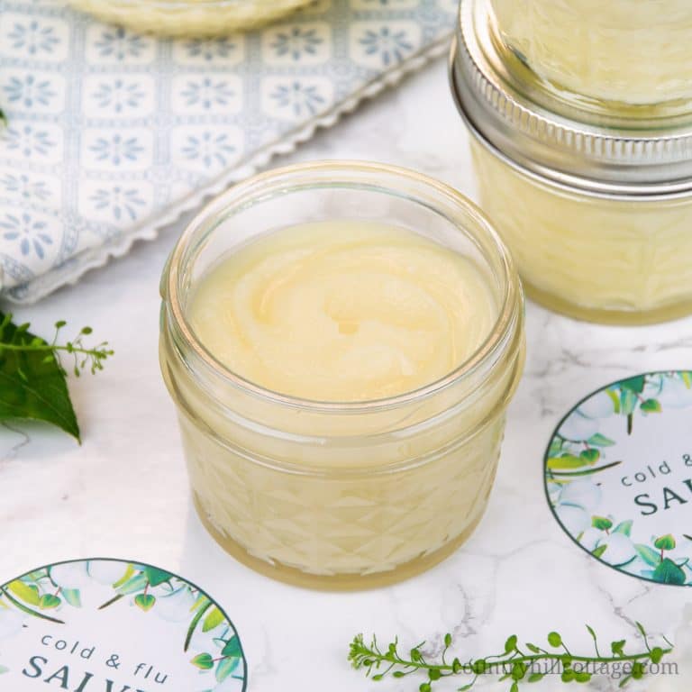 Homemade Rub for Colds and Flu | DIY Cold and Flu Balm
