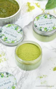 Matcha Green Tea Clay Mask for Glowing Skin
