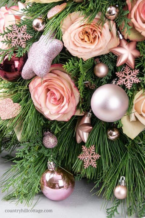 Christmas Tree Centerpiece Step by Step Tutorial