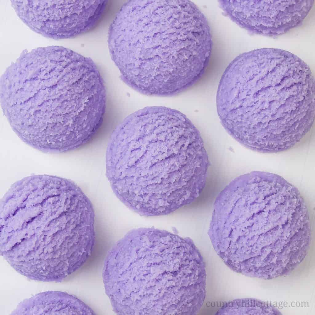 DIY Lavender Bubble Bath Bar Scoops – Bubbling Bath Truffle Recipe