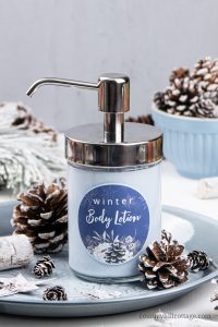 The Best DIY Body Lotion for Dry Skin in Winter with Cornflowers