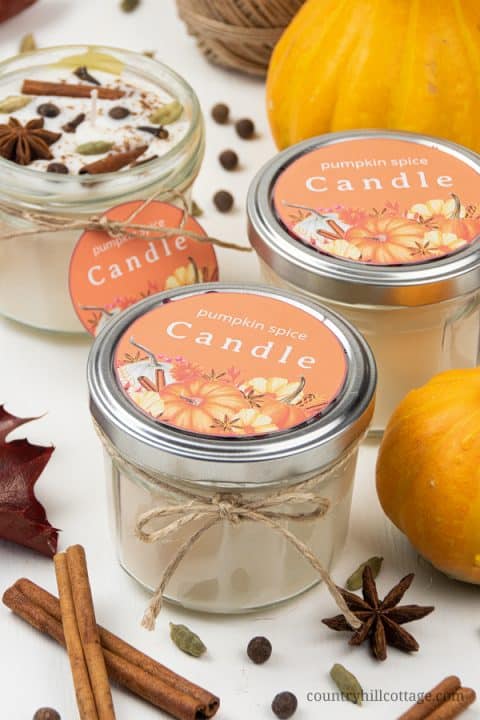 DIY Pumpkin Spice Candles – Fall Candles Recipe with Essentials Oils