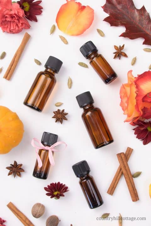 Floral Autumn Diffuser Blends and a DIY Reed Diffuser for Fall