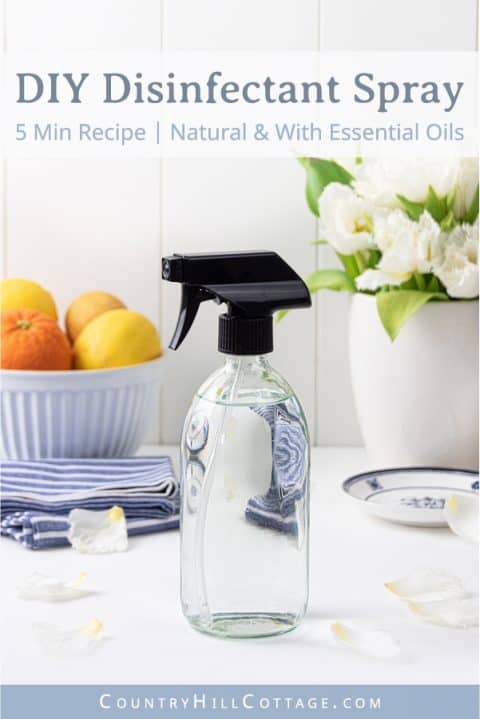 DIY Disinfectant Spray - Natural Homemade Disinfecting Spray