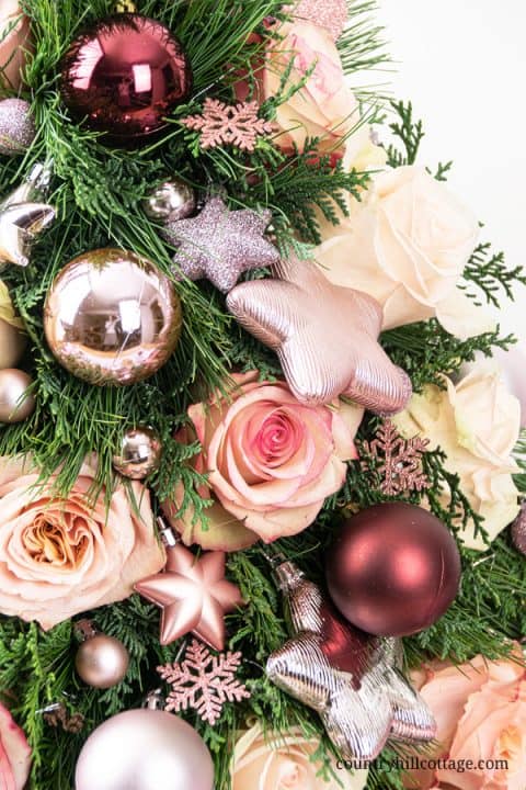 Christmas Tree Centerpiece Step by Step Tutorial