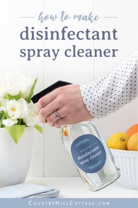 DIY Disinfectant Spray - Natural Homemade Disinfecting Spray