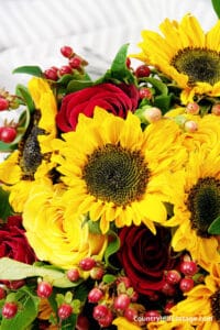 Rose and Sunflower Bouquet