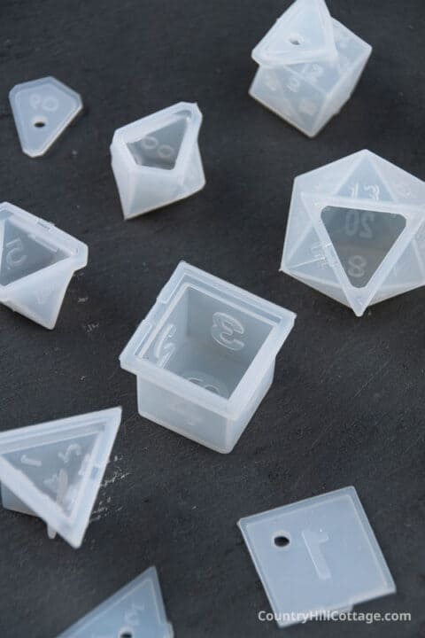 How To Make Resin Dice {DIY Polyhedral Dice Without A Pressure Pot}