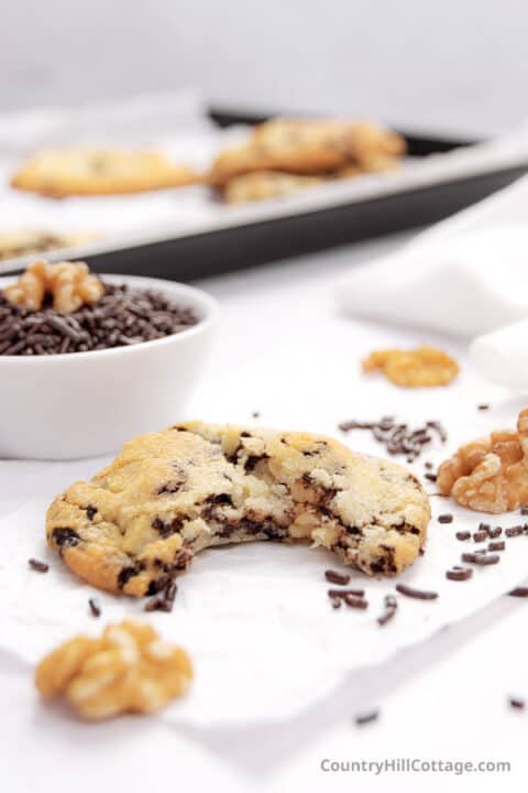 Chocolate Sprinkle Cookies