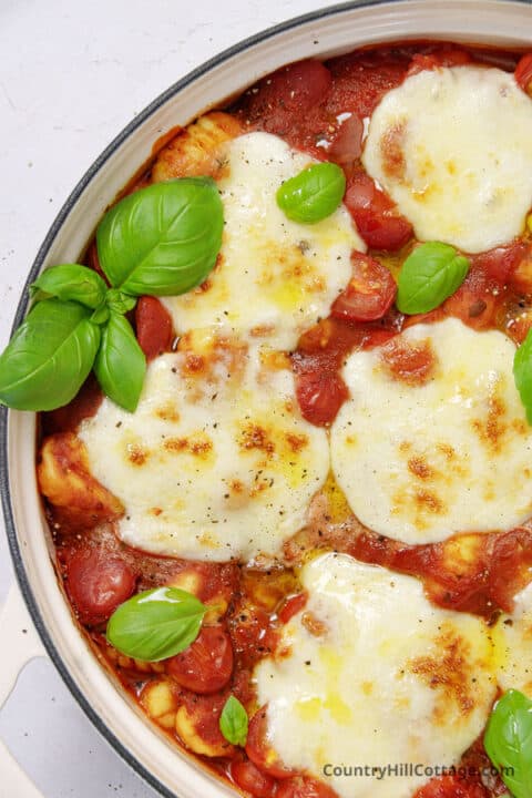 Gnocchi Bake {Cheesy Oven Baked Gnocchi}