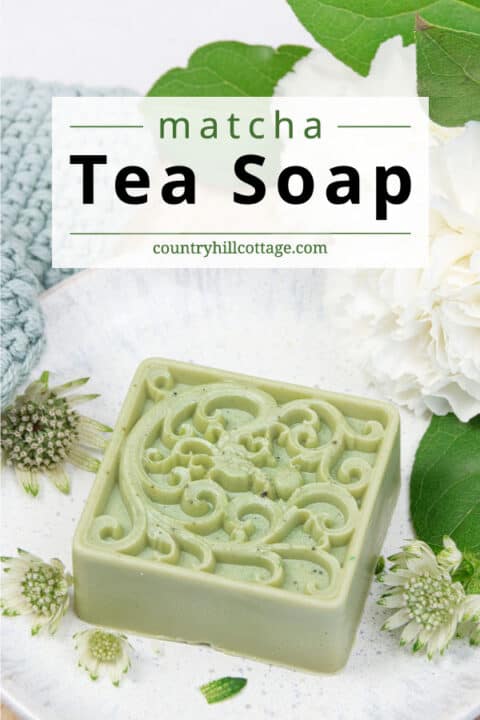 Green Tea Soap Recipe {Matcha Soap}