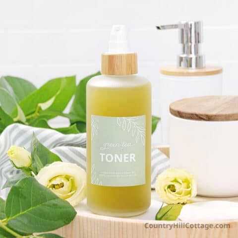 DIY Green Tea Toner