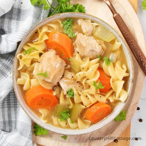 Chunky Chicken Noodle Soup