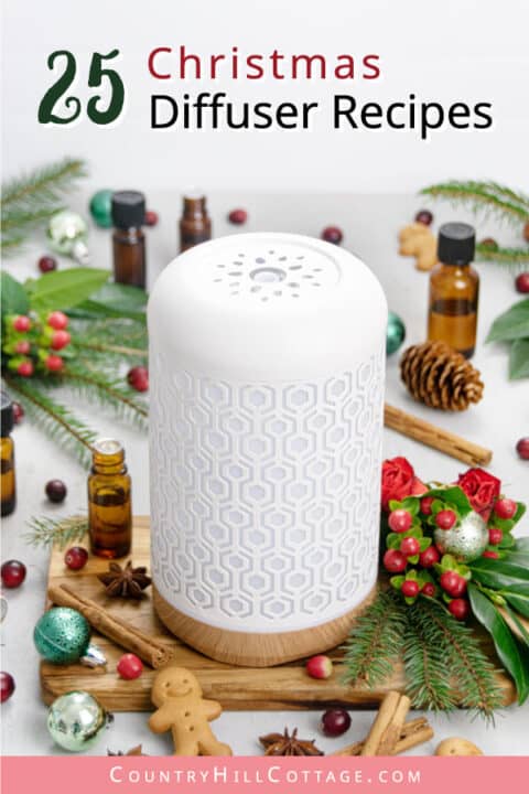 Christmas Diffuser Blends {25 Holiday Essential Oil Recipes}