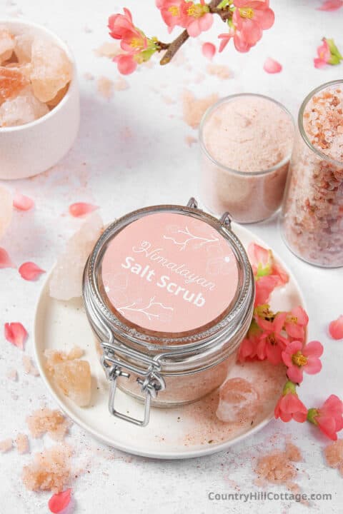 Himalayan Salt Scrub Recipe