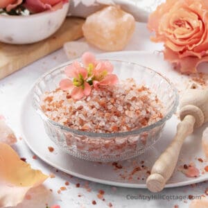 Himalayan Salt Bath {Benefits + Easy Recipe}