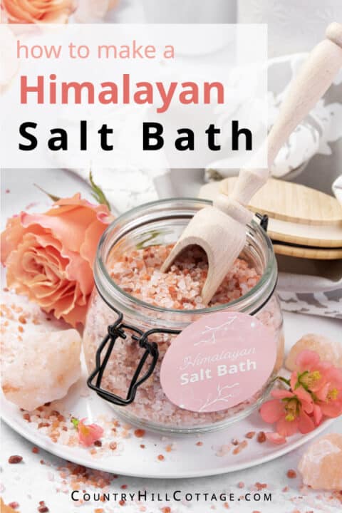 Himalayan Salt Bath {Benefits + Easy Recipe}