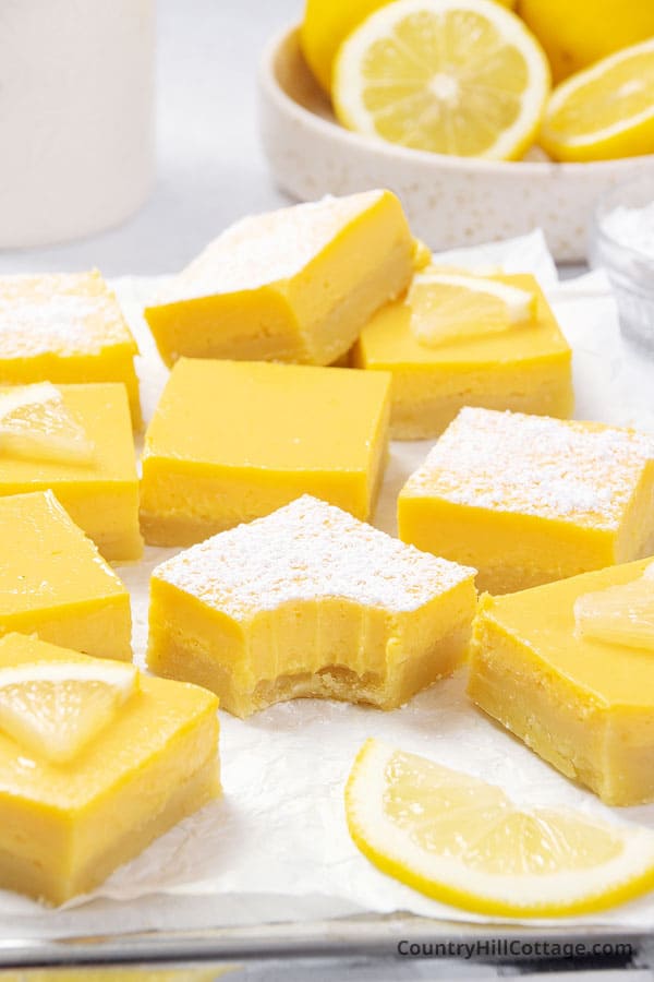 Lemon Bars With Sweetened Condensed Milk