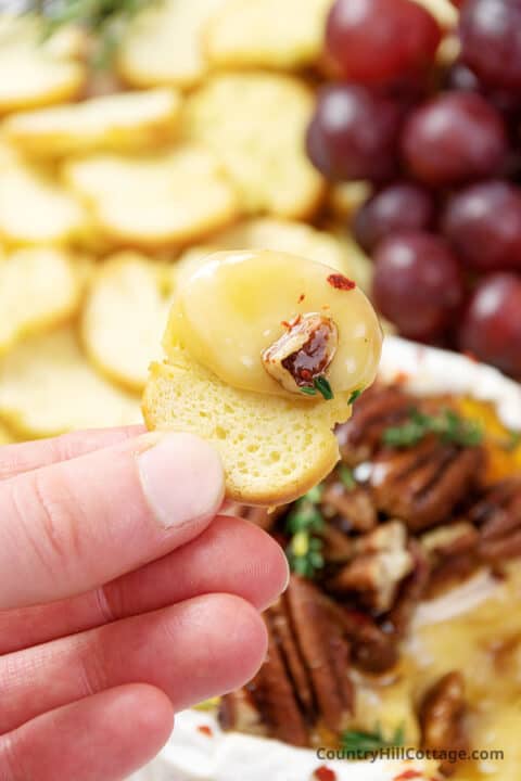 Honey Baked Camembert