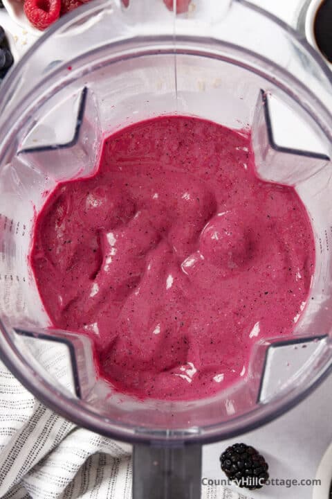 Triple Berry Oat Tropical Smoothie