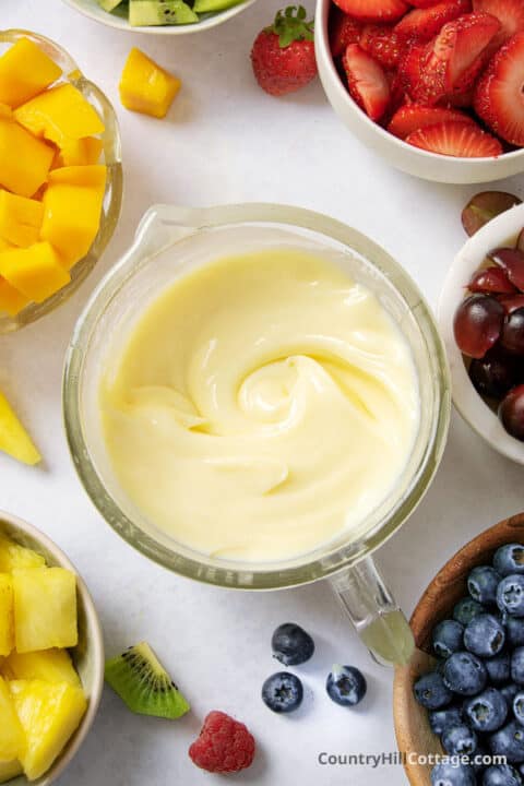 Condensed Milk Fruit Salad