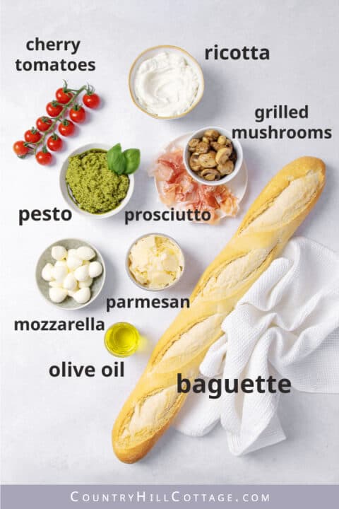 Pesto Crostini