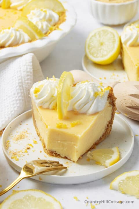 Condensed Milk Lemon Pie