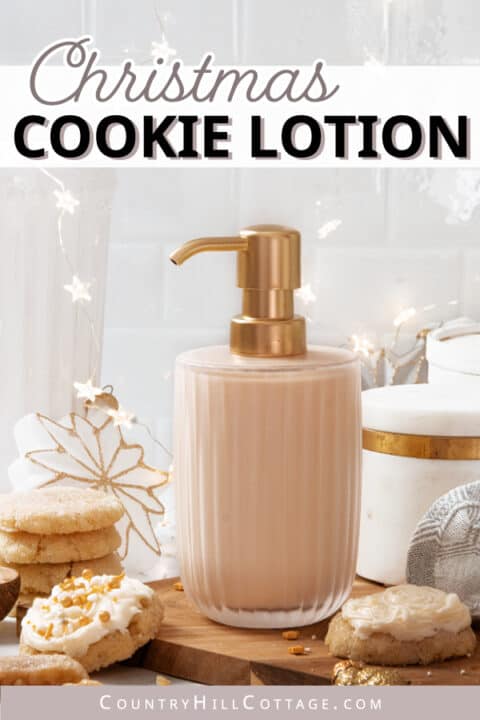 DIY Sugar Cookie Lotion Recipe