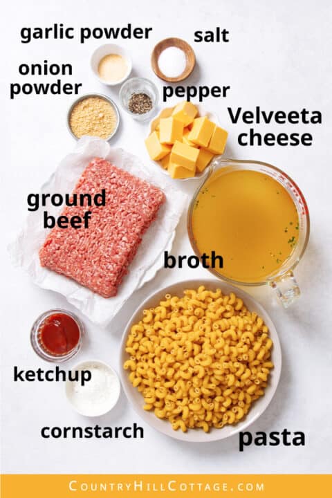 Velveeta Hamburger Helper