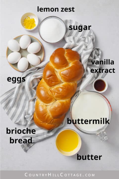 Buttermilk Bread Pudding