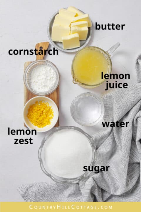 Lemon Bread Pudding Sauce