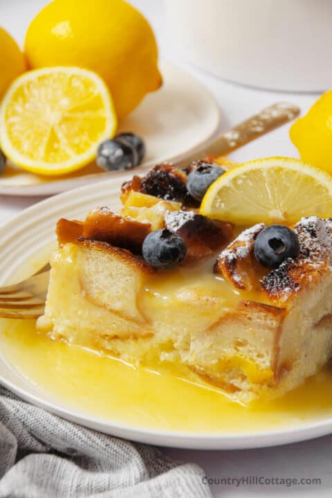 Lemon Bread Pudding Sauce