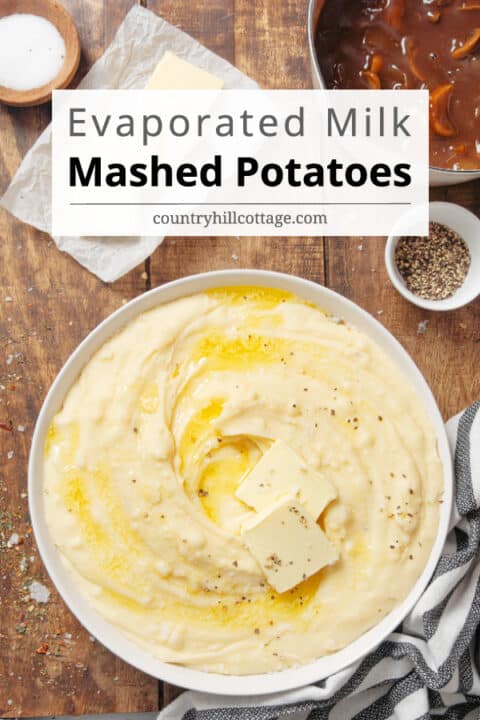Evaporated Milk Mashed Potatoes