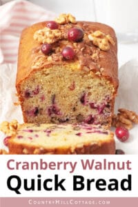 Ocean Spray Cranberry Bread Recipe
