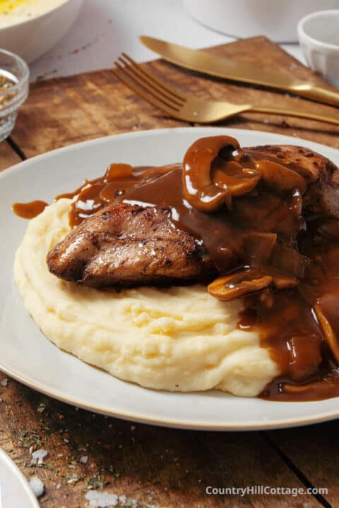 Evaporated Milk Mashed Potatoes