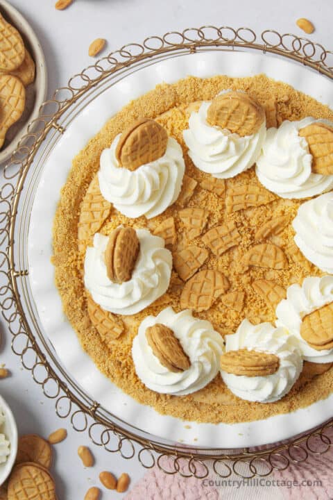 Nutter Butter Pie