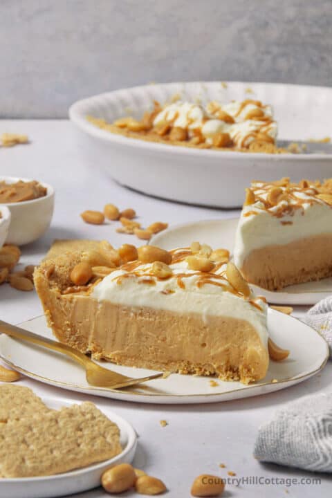 No-Bake Peanut Butter Pie