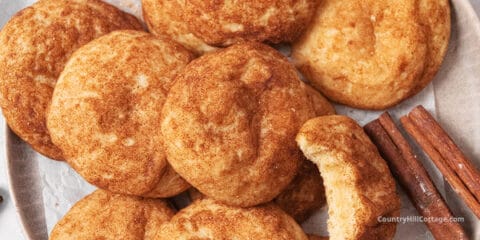 Snickerdoodle Recipe Without Shortening {With Butter}