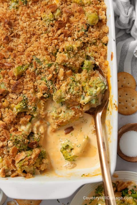 Velveeta Broccoli Casserole