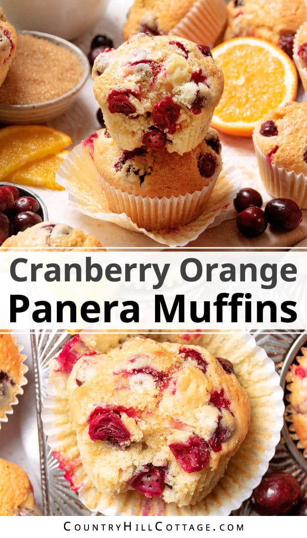 Panera Cranberry Orange Muffins Recipe