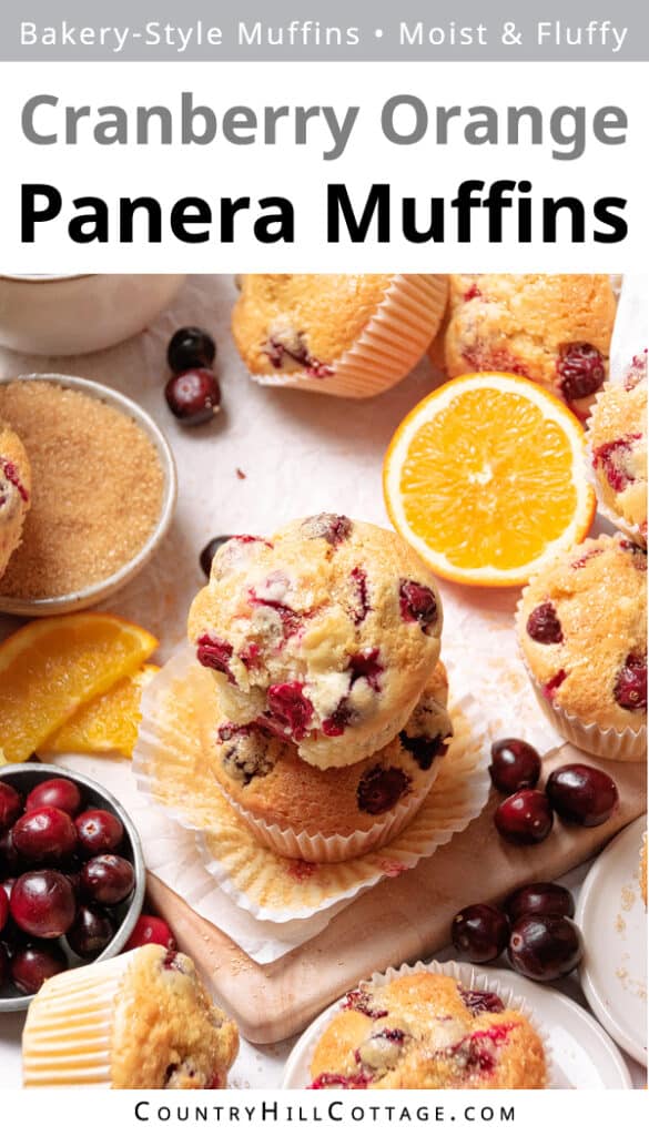 Panera Cranberry Orange Muffins Recipe