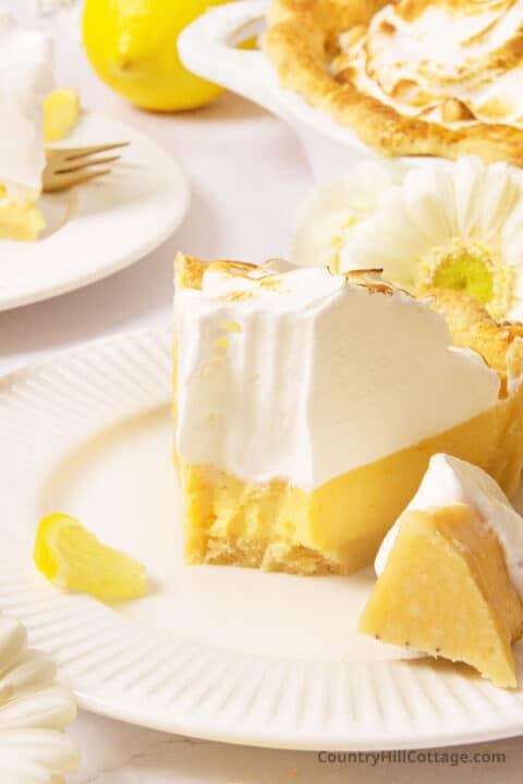 Lemon Meringue Pie with Condensed Milk