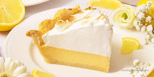 Lemon Meringue Pie with Condensed Milk