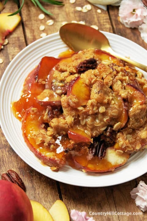 Nectarine Crisp