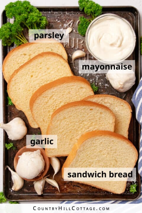 How To Make Garlic Bread With Regular Bread