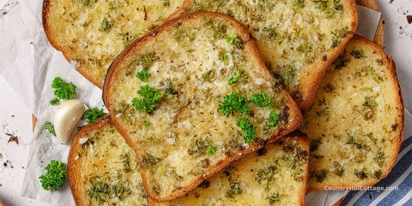 How To Make Garlic Bread With Regular Bread